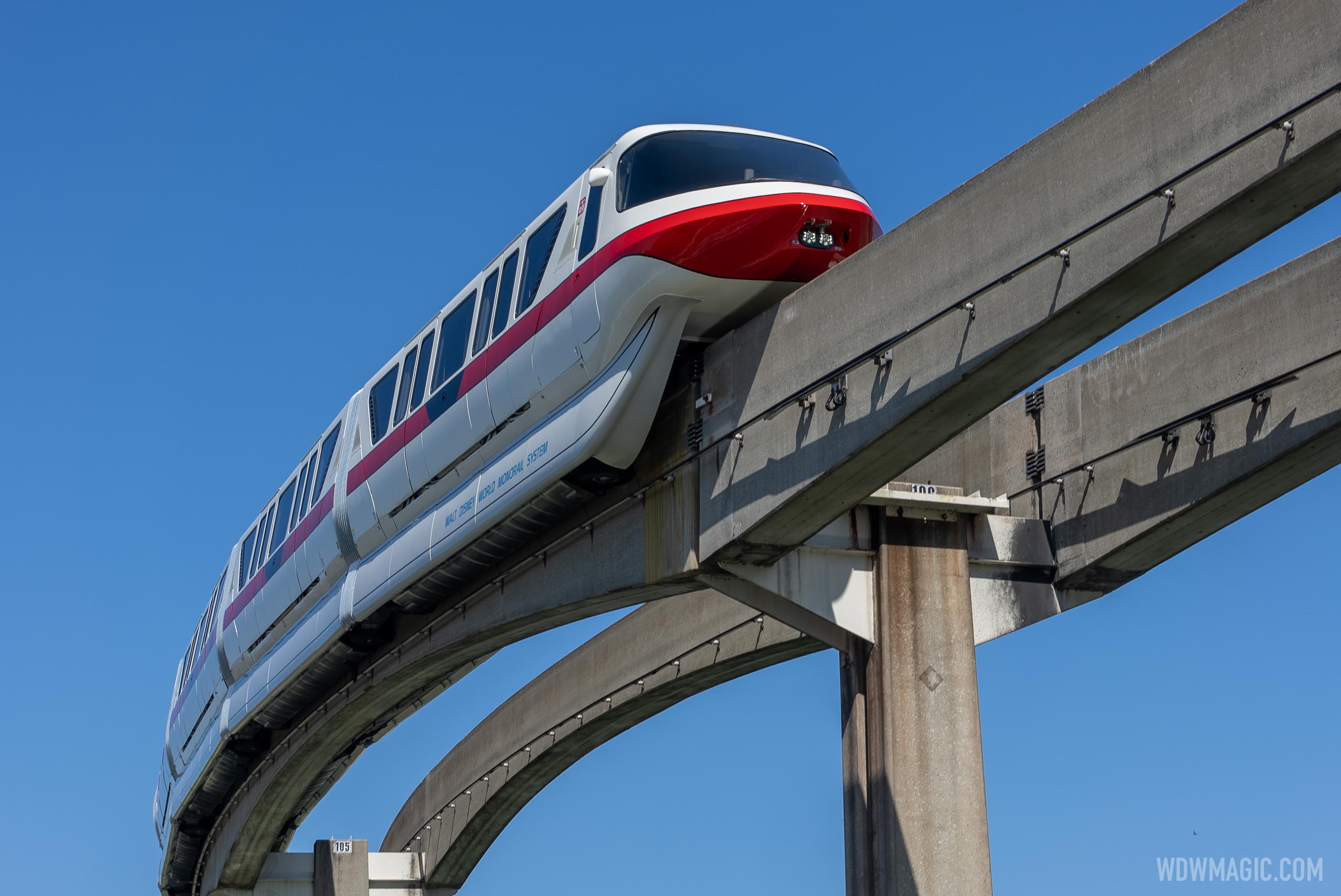 Repainted Monorail Red - February 2021 - Photo 4 of 10