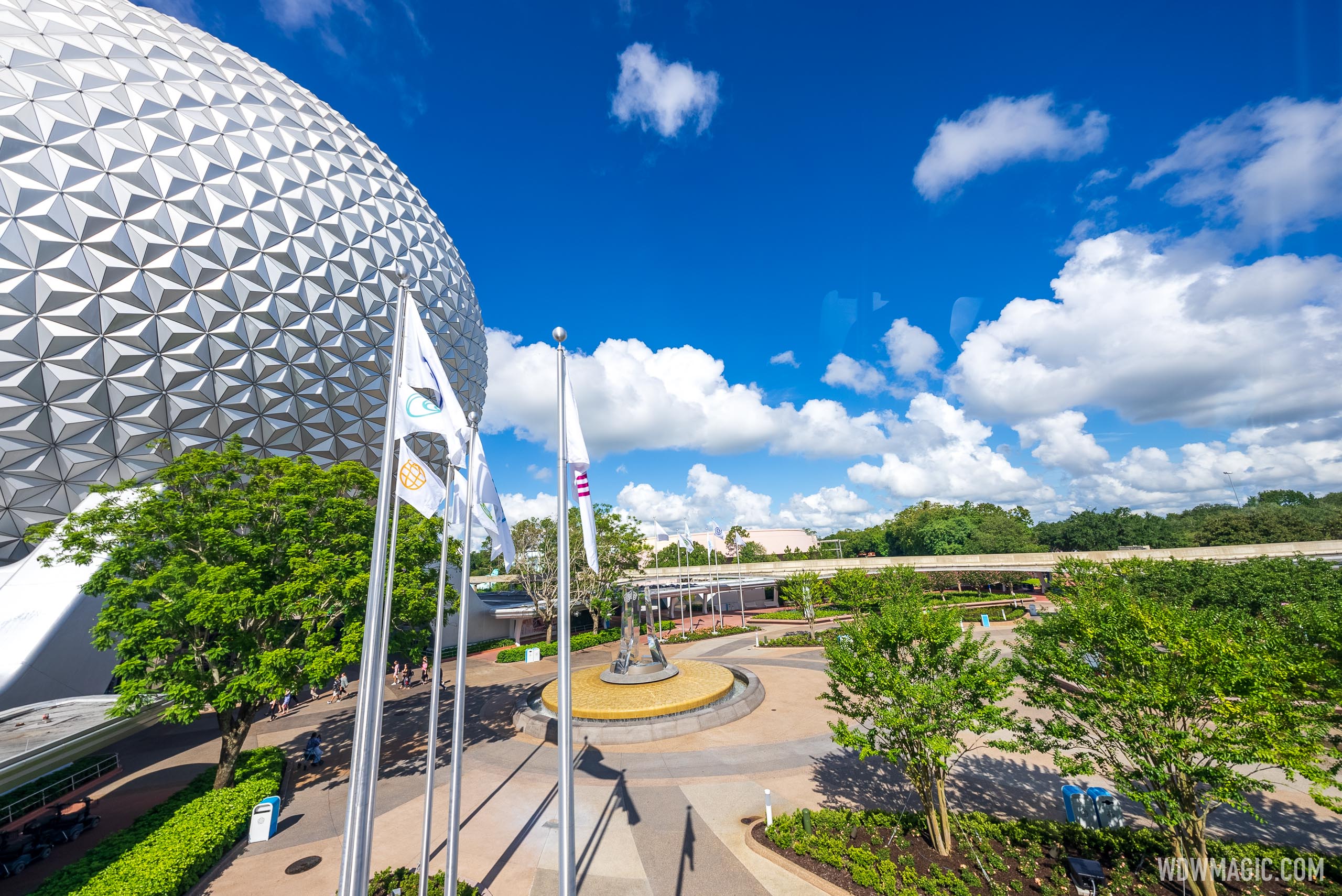 EPCOT Monorail Beam reopening July 18 2021 - Photo 9 of 38