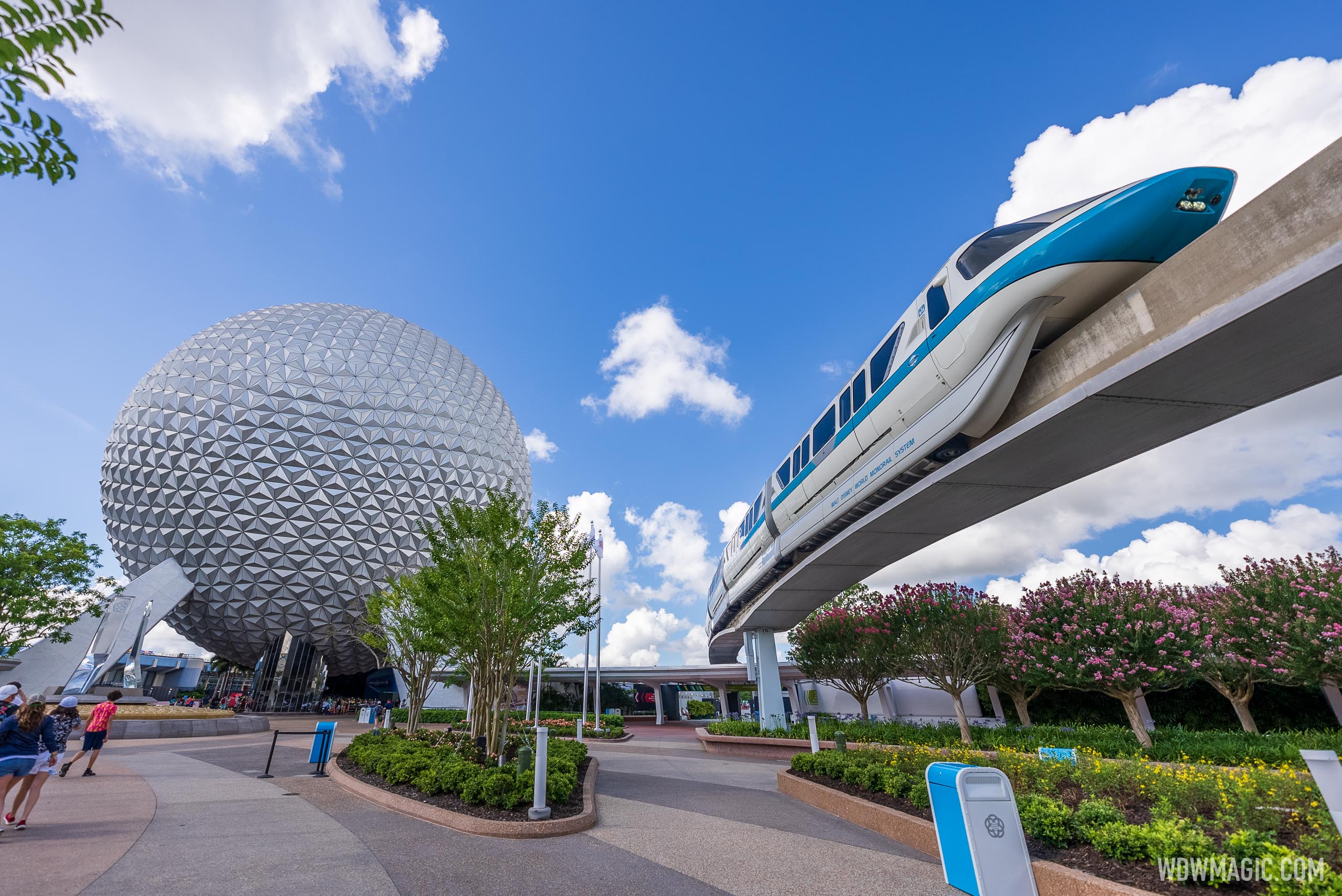 EPCOT Monorail Beam reopening July 18 2021 - Photo 28 of 38