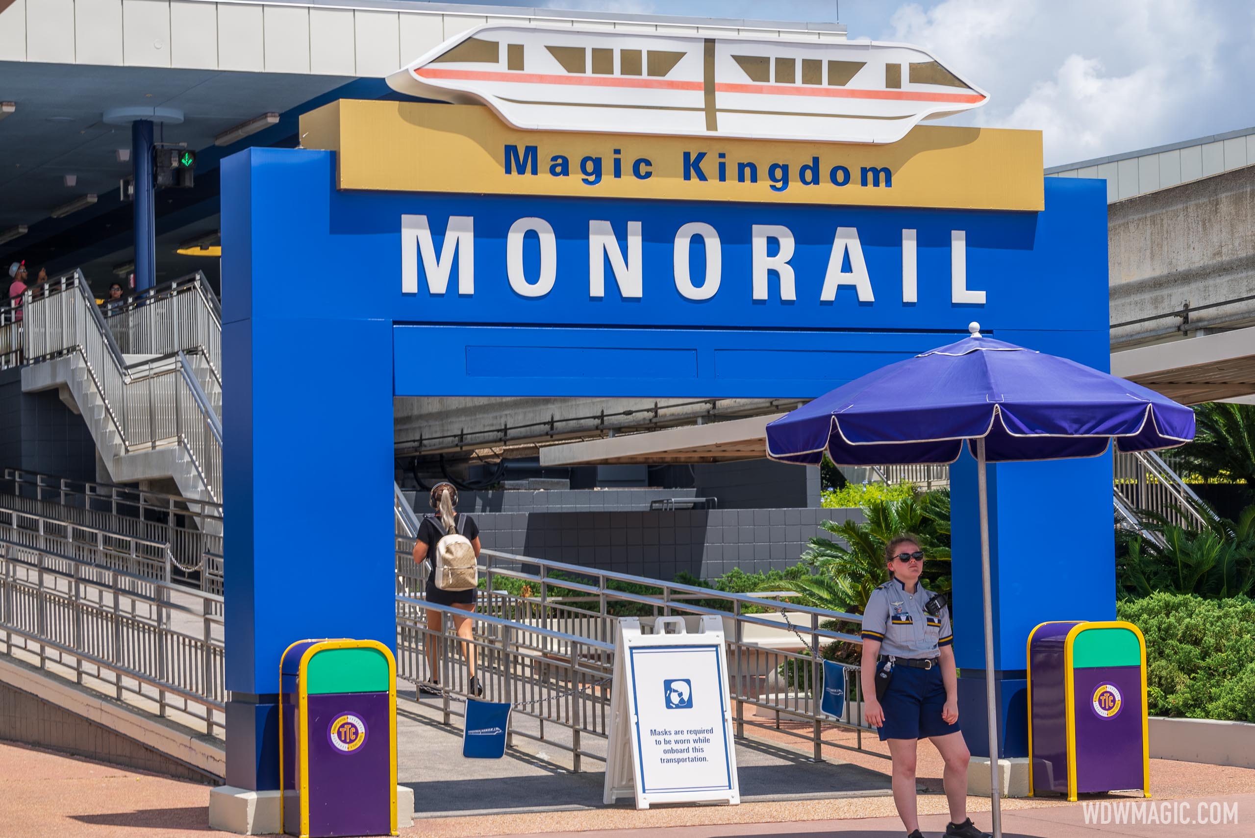 TTC Monorail Station signs - September 2 2021 - Photo 3 of 3