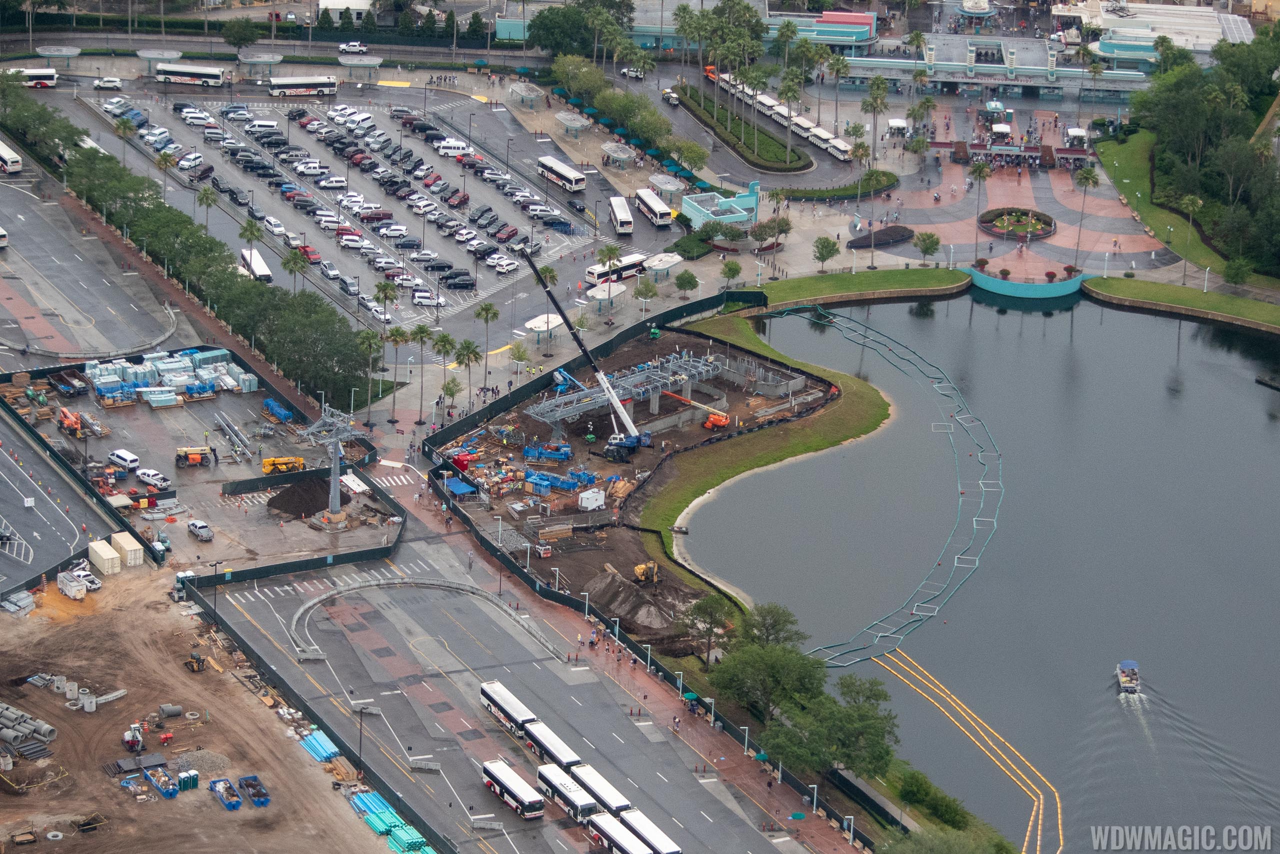 PHOTOS - Disney Skyliner views from the air