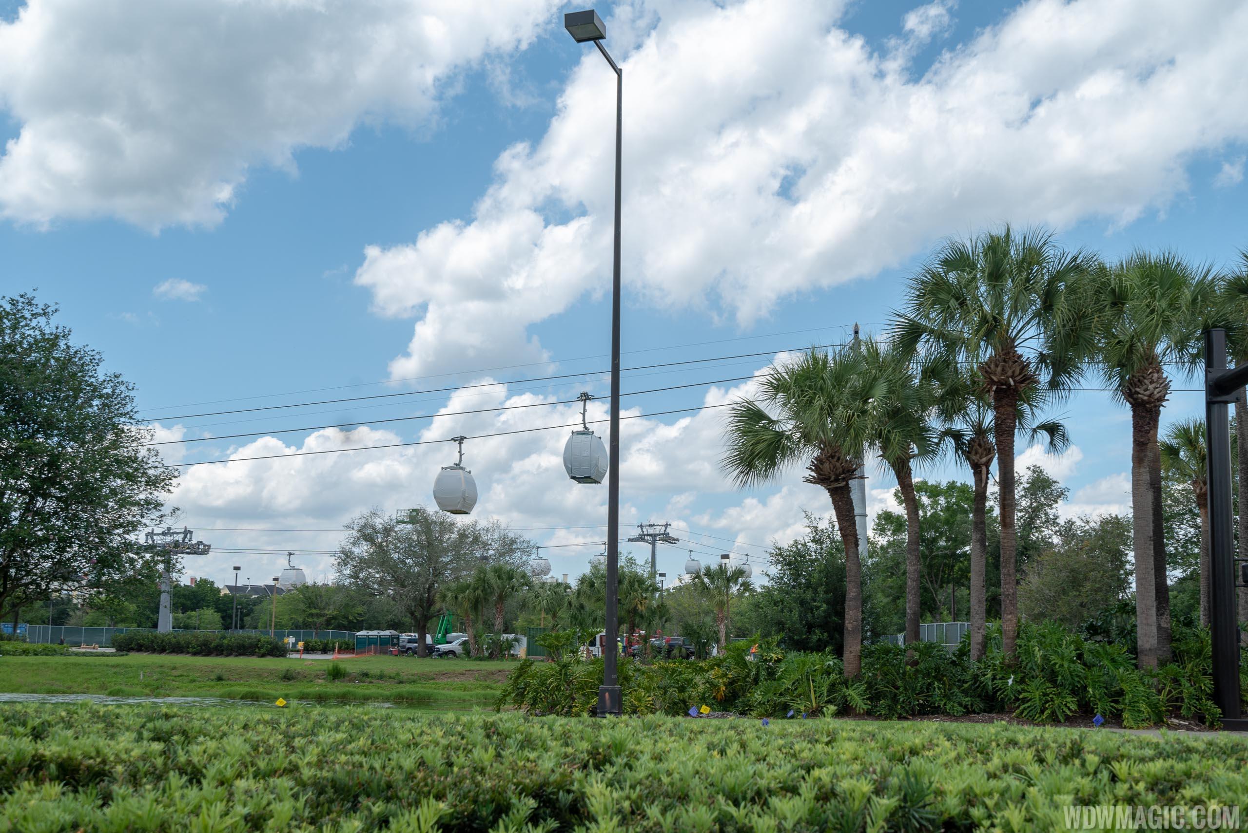 Disney Skyliner testing on the Epcot line - Photo 3 of 4