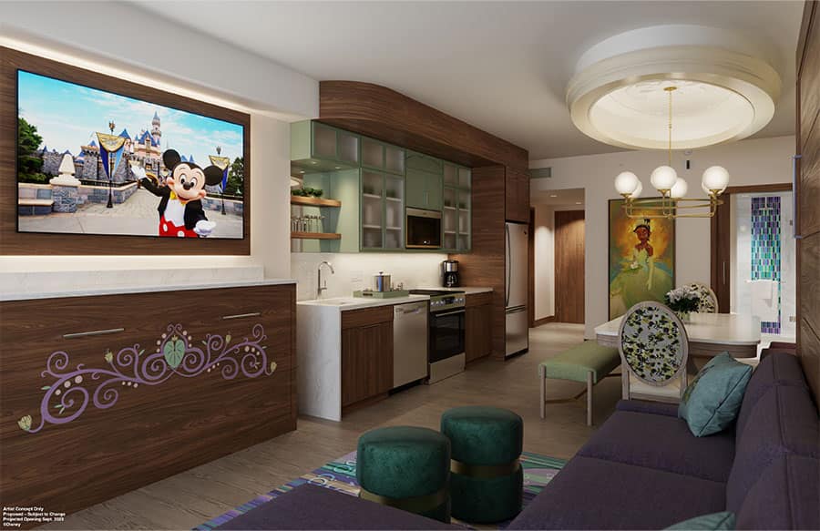 First look inside guests rooms at The Villas at Disneyland Hotel